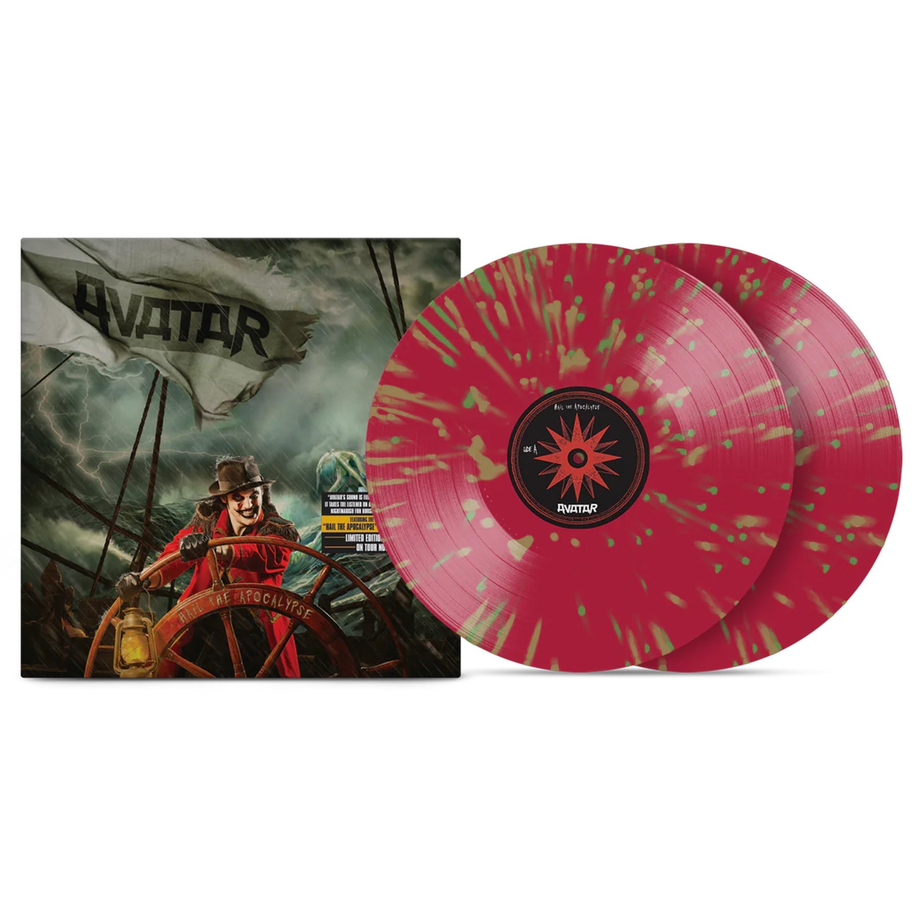 AVATAR 'HAIL THE APOCALYPSE' 2 LP (Apple with Olive Green Splatter Vin
