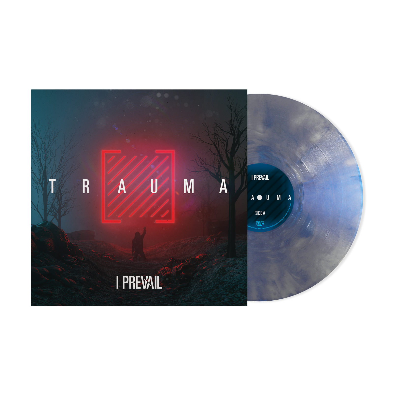 I PREVAIL ‘TRAUMA’ LP (Limited Edition – Only 300 Made, Iridescent Blu