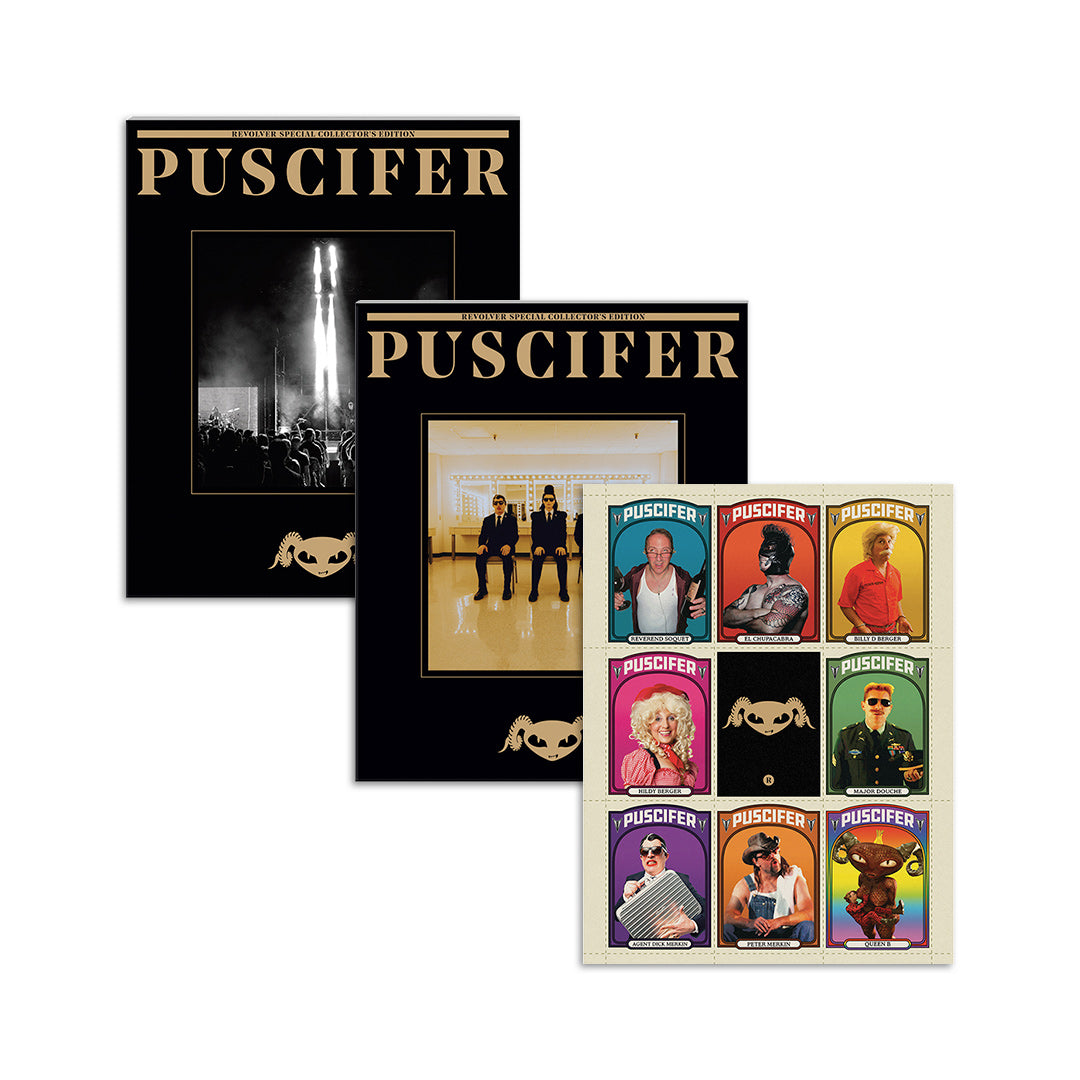 PUSCIFER x Revolver Special Collector's Edition Magazine Set in Slipca