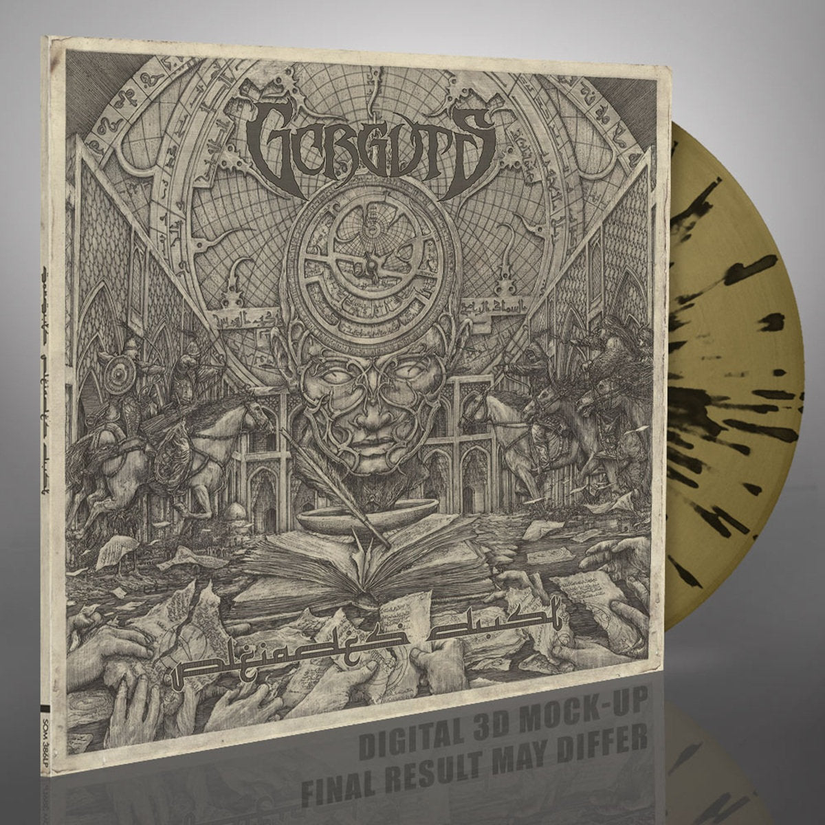 GORGUTS 'PLEIADES' DUST' 12" EP (Limited Edition, Gold w/ Black Splatt