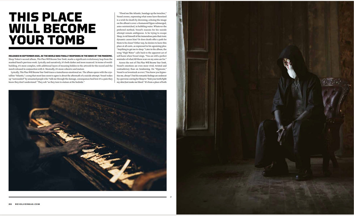 SLEEP TOKEN x REVOLVER SPECIAL COLLECTOR'S EDITION DELUXE MAGAZINE ALT