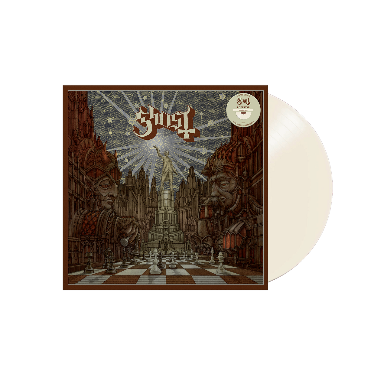 Ghost Popestar 12 Ep Limited Edition Milky Clear Vinyl
