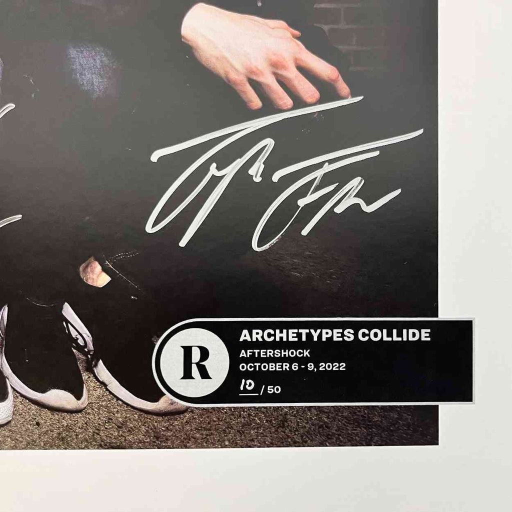 ARCHETYPES COLLIDE X AFTERSHOCK FESTIVAL 2022 LIMITED EDITION SIGNED P