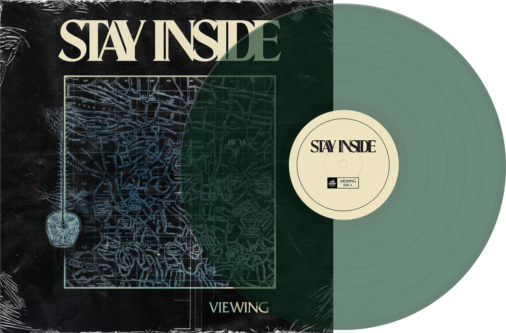 STAY INSIDE ‘VIEWING’ LP (Limited Edition – Only 100 made, "Translucen