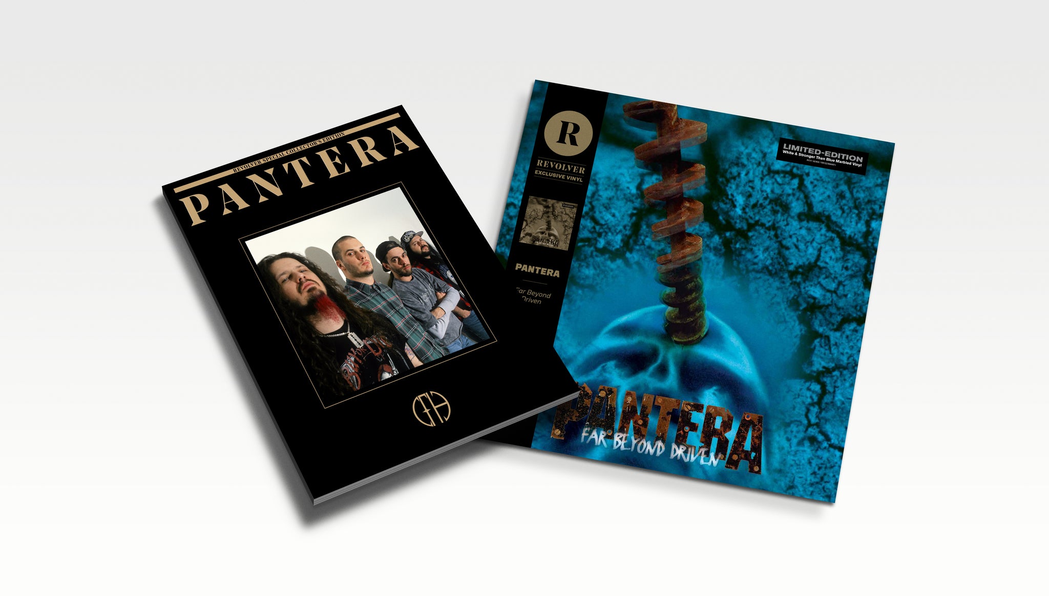PANTERA 'FAR BEYOND DRIVEN' – LP + BOOK OF PANTERA SPECIAL COLLECTOR'S