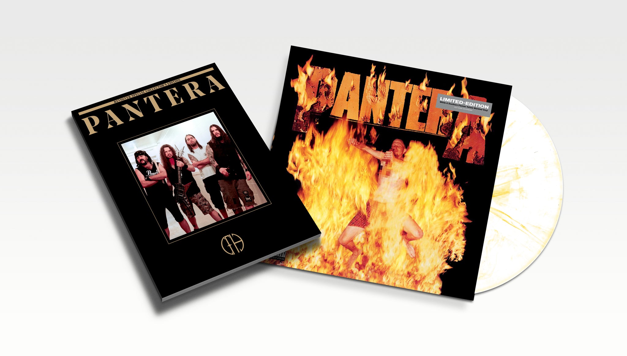 PANTERA 'REINVENTING THE STEEL' - LP + BOOK OF PANTERA SPECIAL COLLECT