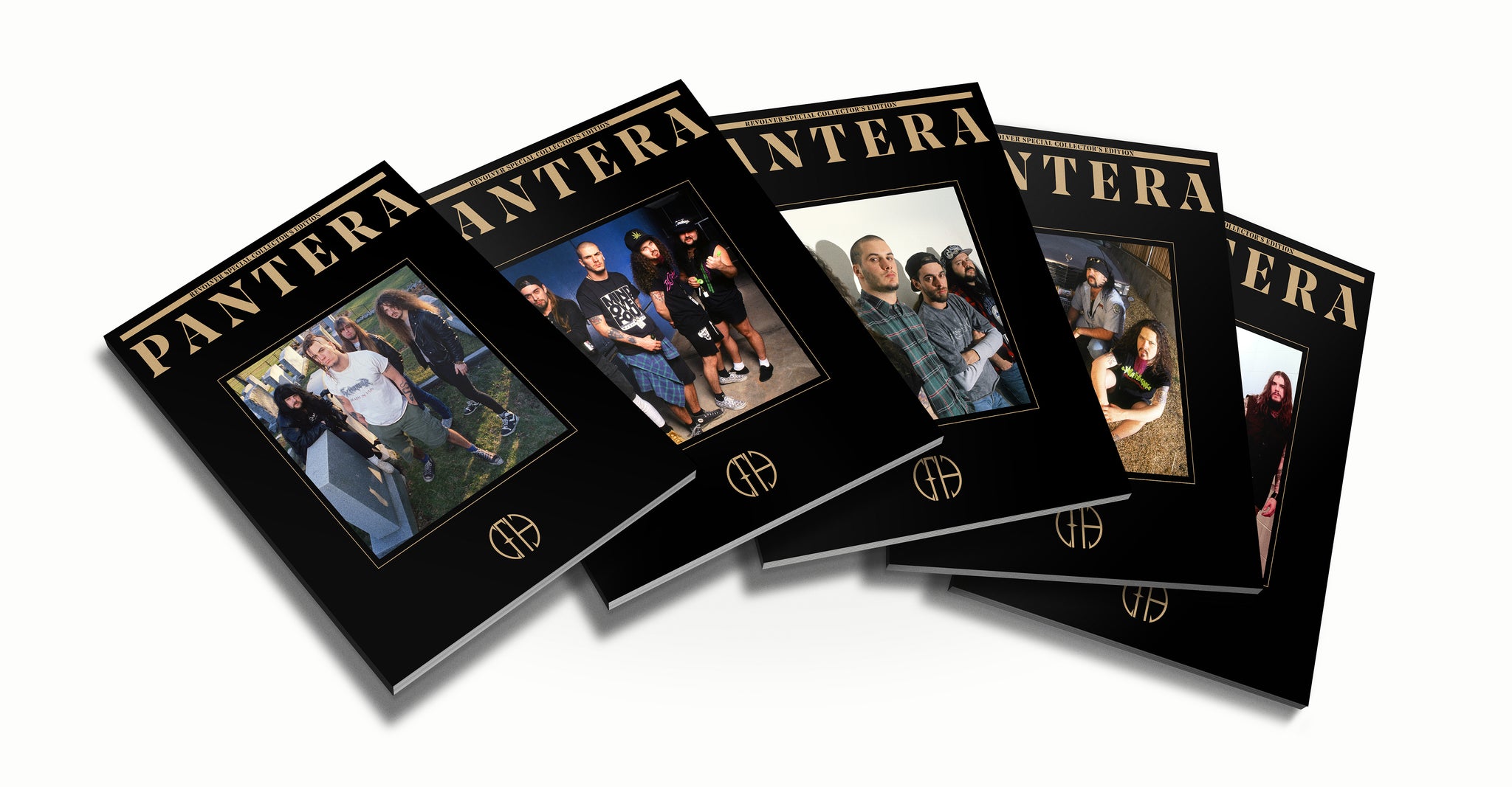 PANTERA: 5 SPECIAL COLLECTOR'S EDITION BOOKS AND SLIPCASE COLLECTOR'S