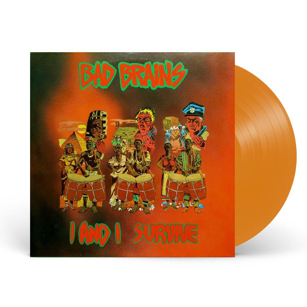 BAD BRAINS 'I AND I SURVIVE' ORANGE LP