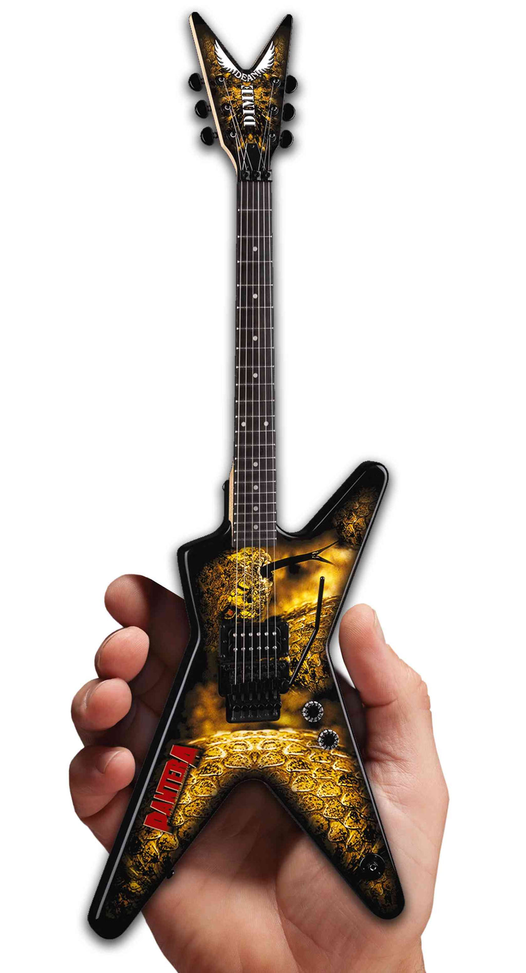 PANTERA - DEAN DIMEBAG - THE GREAT SOUTHERN TRENDKILL MINI GUITAR – 33