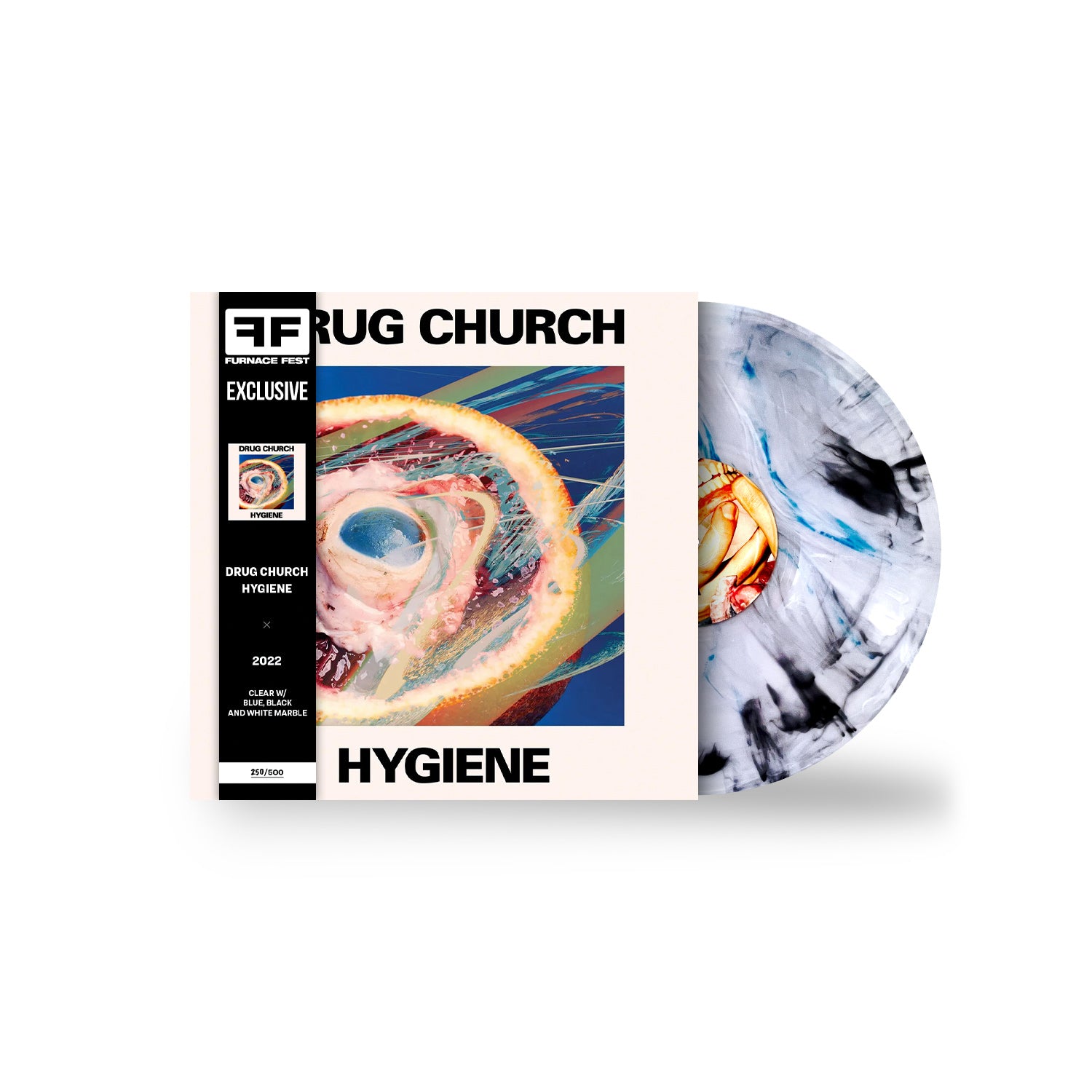 DRUG CHURCH ‘HYGIENE’ LP (Furnace Fest Exclusive – Only 500 made, Clea