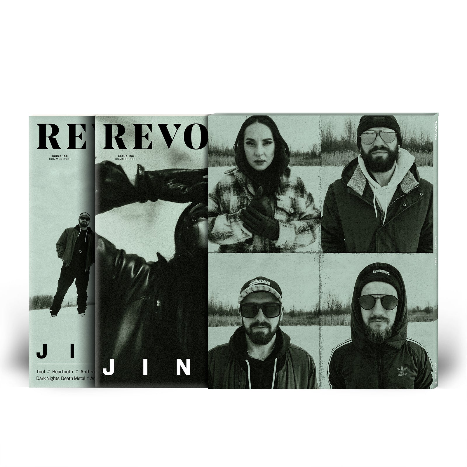 REVOLVER x JINJER SUMMER 2021 ISSUE DOUBLE SLIPCASE & EXCLUSIVE 'WALLF
