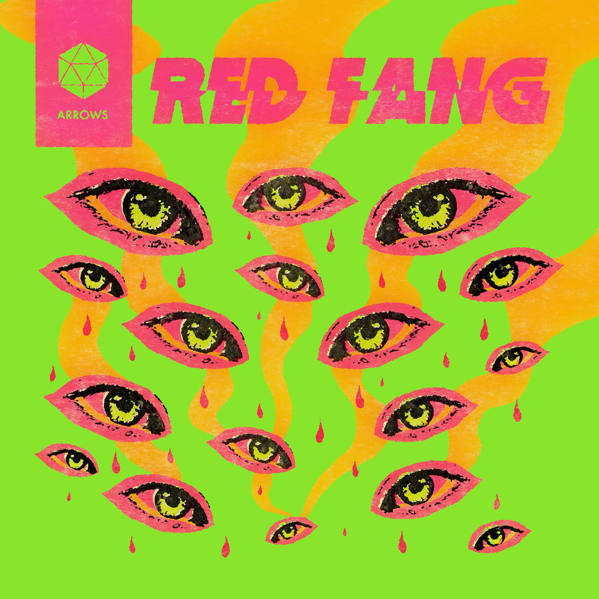 Neon Yellow Red Fang 'Arrows' Vinyl LP | Revolver