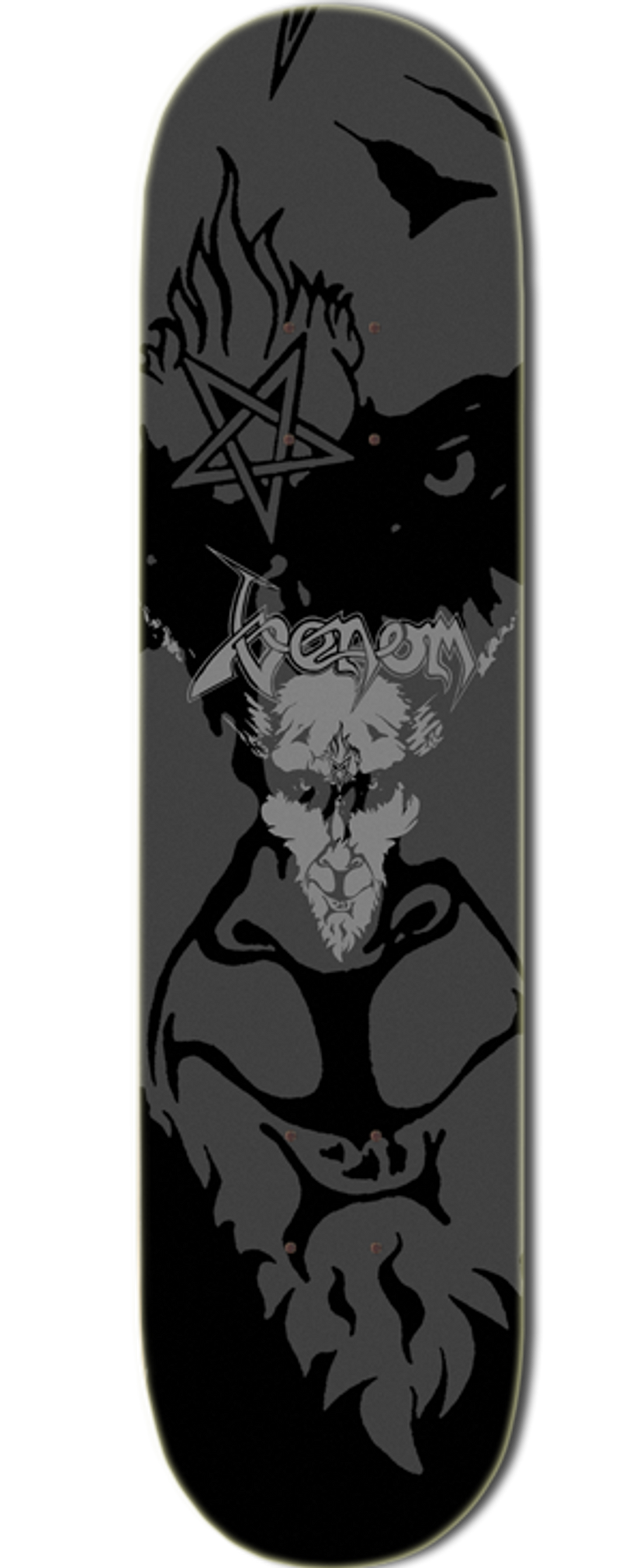VENOM BLACK METAL SKATEBOARD DECK