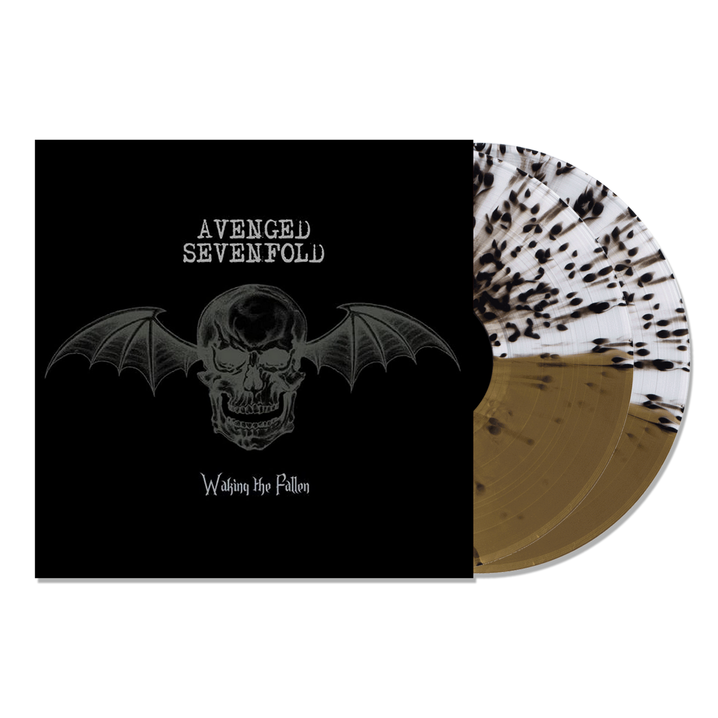 AVENGED SEVENFOLD 'WAKING THE FALLEN' LIMITED-EDITION CLEAR AND GOLD S