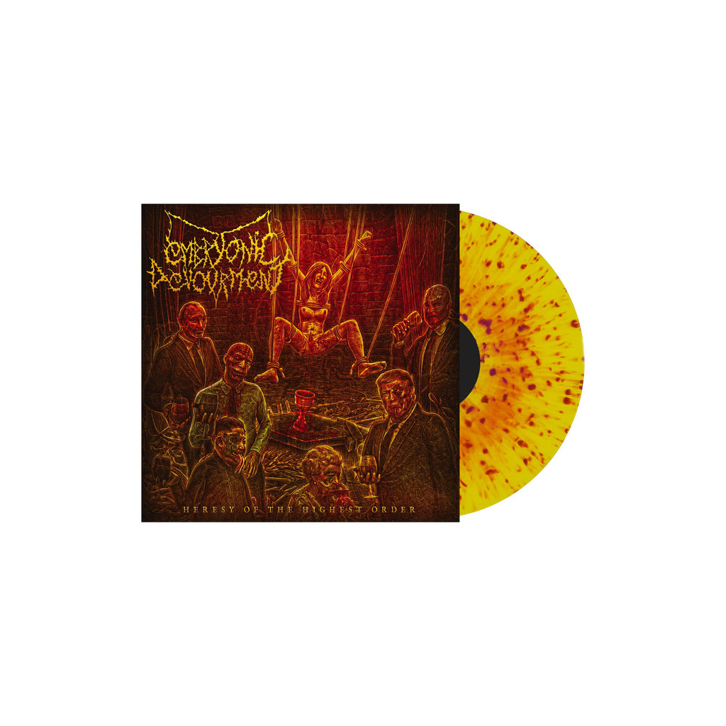 EMBRYONIC DEVOURMENT 'HERESY OF THE HIGHEST ORDER' LP (Vomit Splatter