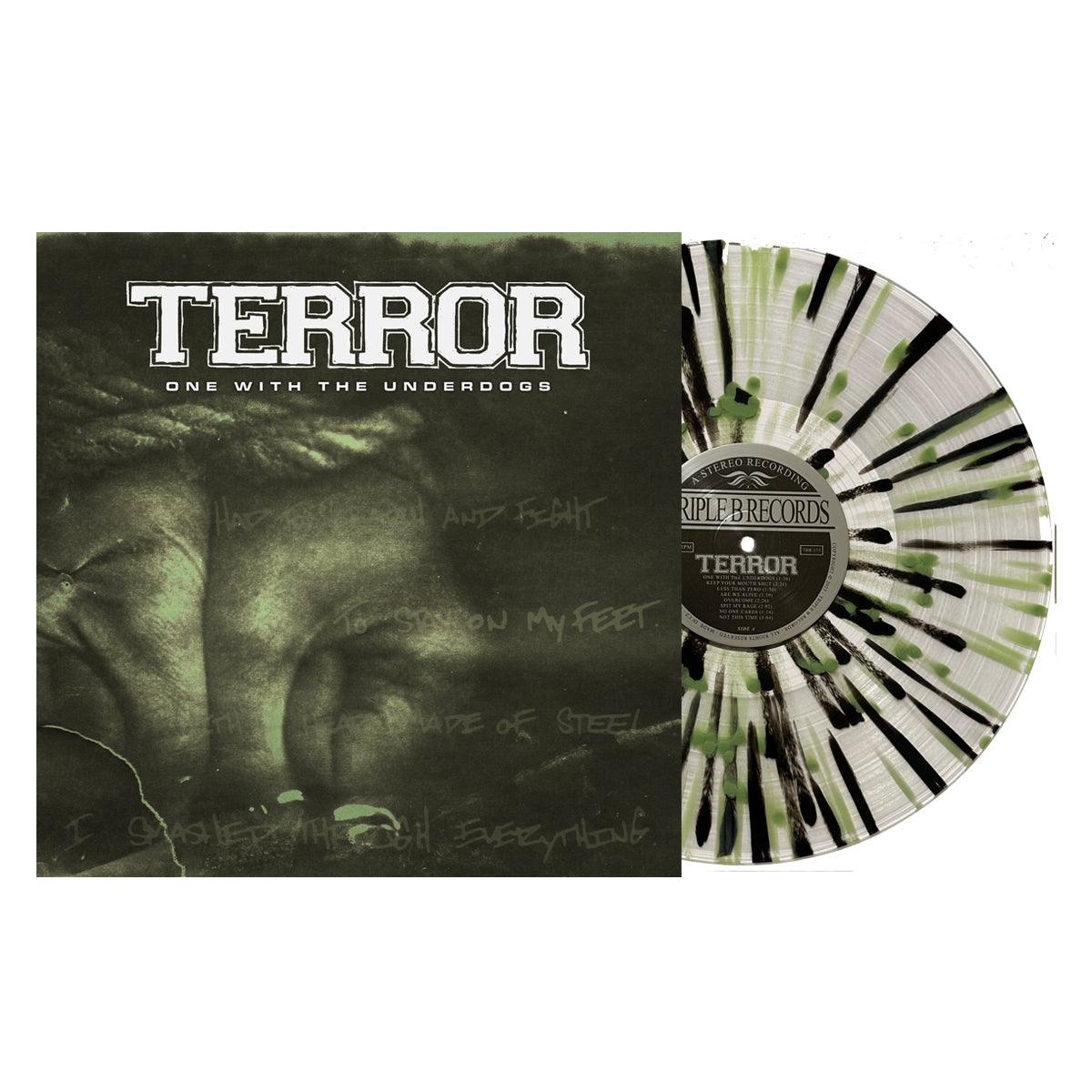 TERROR ‘ONE WITH THE UNDERDOGS’ LP (Limited Edition – Only 300 made, U